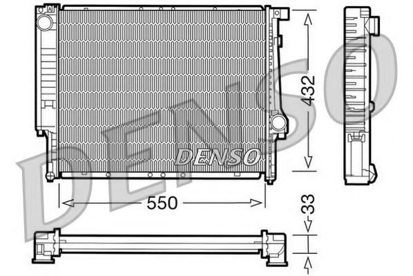 17111728908,OEM 17111728908 Radiator for OEM