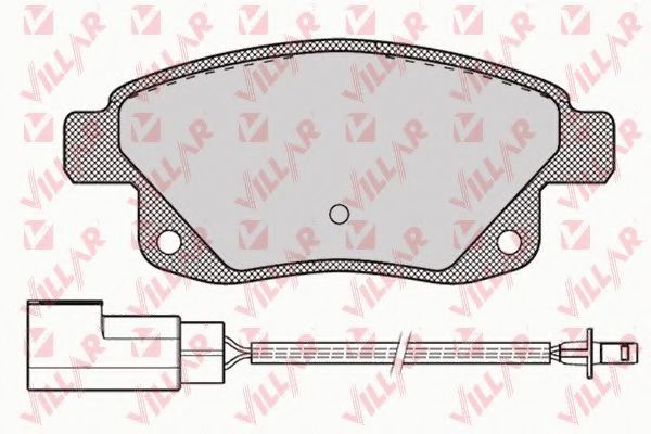 1819638,FORD 1819638 Brake Pad Set, disc brake for FORD