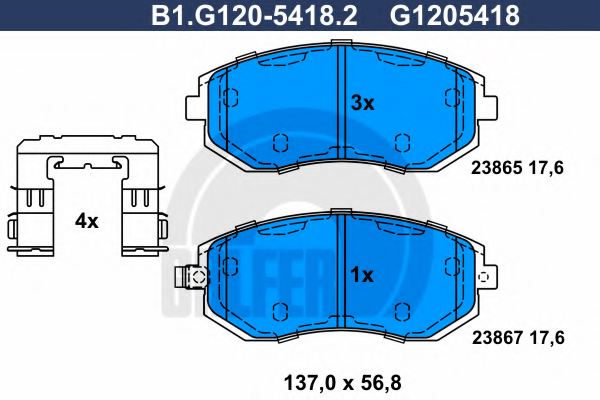 7830D929,FMSI 7830-D929 Brake Pad Set, disc brake for FMSI