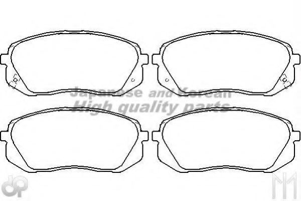 581012SA51,OEM 581012SA51 Brake Pad for OEM