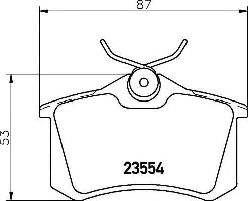 5C0698451,OEM 5C0698451 Brake Pad for OEM