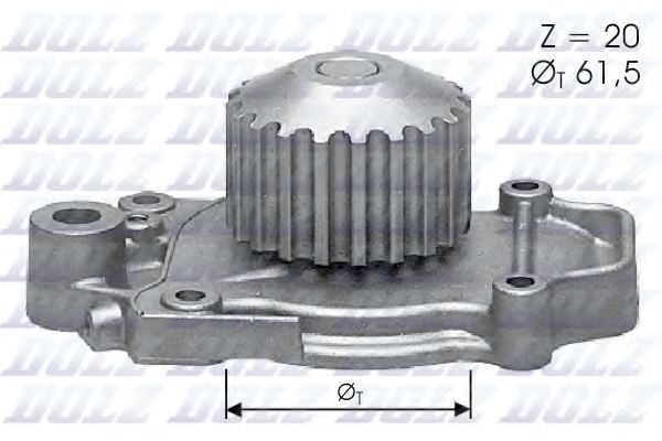 19200PEO010,HONDA 19200-PEO-010 Water Pump for HONDA