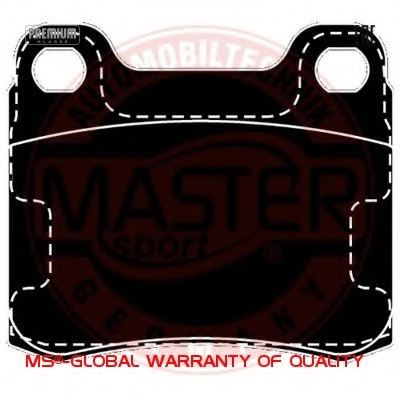 0004209820,MERCE 000 420 98 20 Brake Pad Set, disc brake for MERCE
