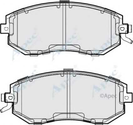 26296SC010,SUBAR 26296SC010 Brake Pad Set, disc brake for SUBAR