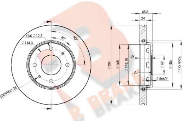 30818027,VOLVO 30818027 Brake Disc for VOLVO