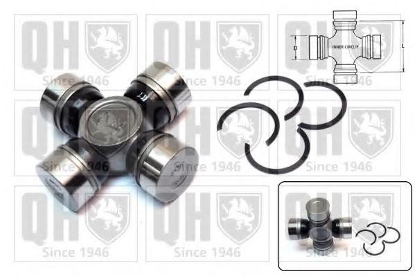 0437160100,TOYOT 04371-60100 Joint, propshaft for TOYOT