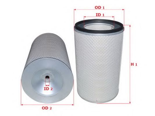 281308C800,HYUNDAI 281308C800 Air Filter for HYUNDAI