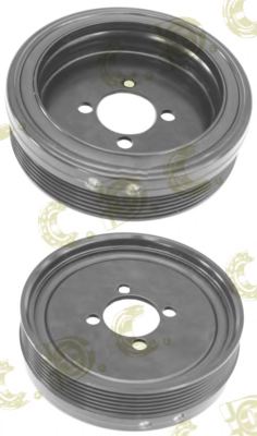 11237548003,BMW 11 23 7 548 003 Belt Pulley, crankshaft for BMW