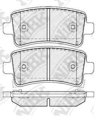22846359,OEM 22846359 Brake Pad for OEM
