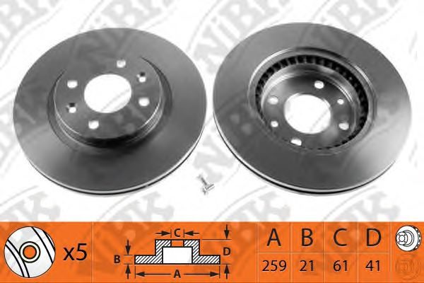 7701206339,RENAU 7701206339 Brake Disc for RENAU