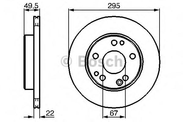 1244211512,MERCE 124 421 15 12 Brake Disc for MERCE