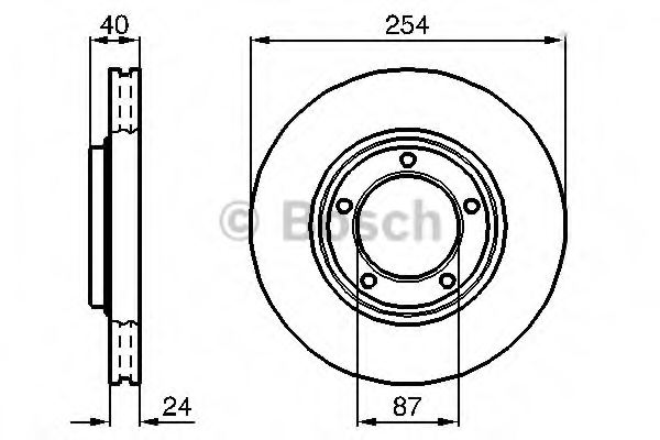 581294A000,HYUNDAI 58129-4A000 Brake Disc for HYUNDAI