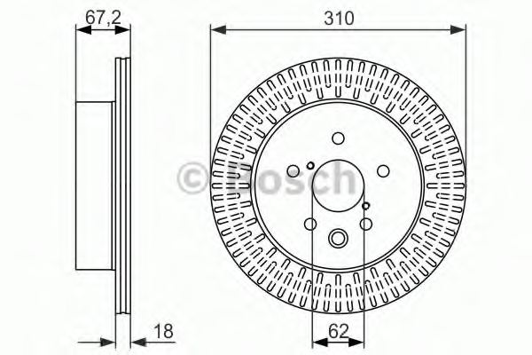 4243130290,LEXUS 42431-30290 Brake Disc for LEXUS