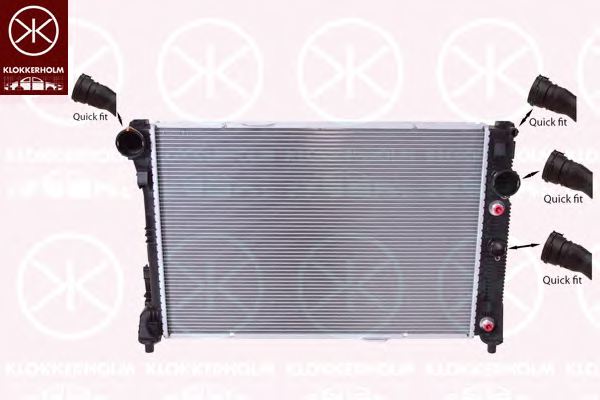 2045001203,MERCE 2045001203 Radiator, engine cooling for MERCE