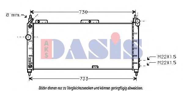 1300153,OPEL 1300153 Radiator, engine cooling for OPEL