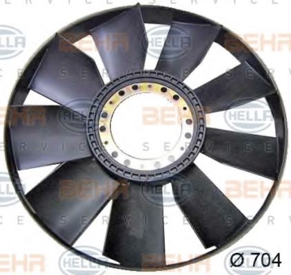 504026023,IVECO 504026023 Fan Wheel, engine cooling for IVECO