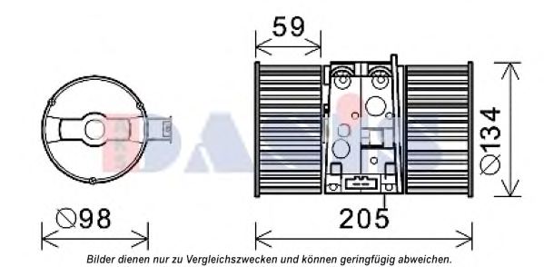 272108241R,RENAU 272108241R Interior Blower for RENAU