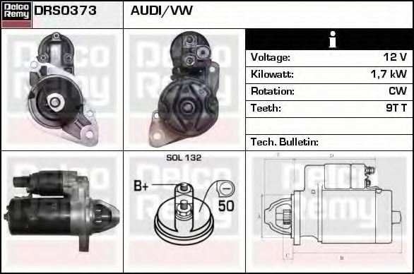 07C911023D,VAG 07C 911 023 D Starter for VAG