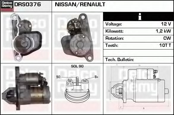 23300EN20A,NISSA 23300-EN20A Starter for NISSA