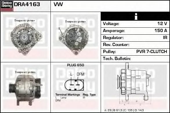 021903026B,VW 021903026B Alternator for VW