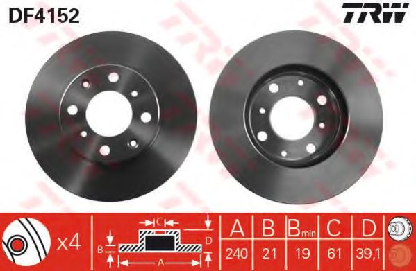 45251SAAG11,HONDA 45251-SAA-G11 Brake Disc for HONDA