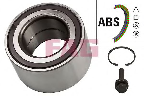 2H0498627,VW 2H0498627 Wheel Bearing Kit for VW