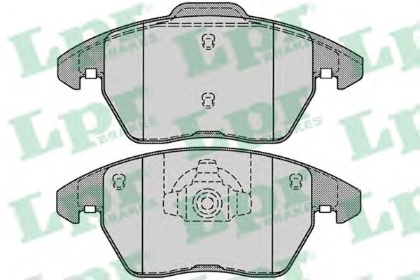 5C0698151,VW 5C0698151 Brake Pad Set, disc brake for VW