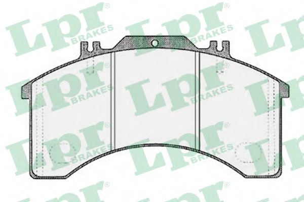 1906170,IVECO 1906170 Brake Pad Set, disc brake for IVECO