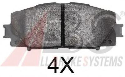 0446547070,TOYOT 0446547070 Brake Pad Set, disc brake for TOYOT