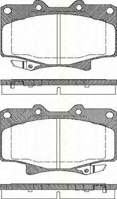 0446560020,TOYOT 04465-60020 Brake Pad Set, disc brake for TOYOT