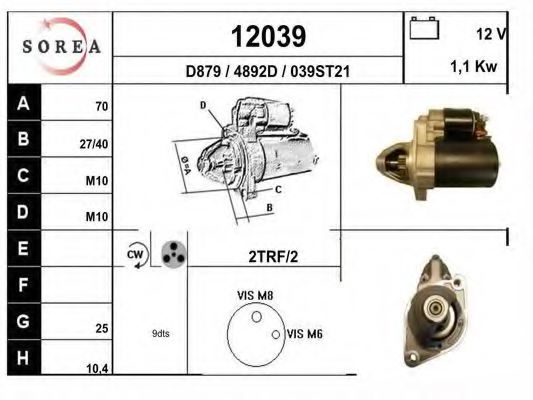 0051513901,Mercedes 0051513901 Starter Motor for Mercedes