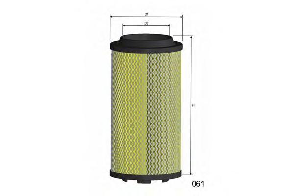01182953,DEUTZAG 01182953 Air Filter for DEUTZAG
