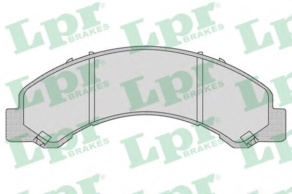 8973292660,ISUZU 8-97329-266-0 Brake Pad Set, disc brake for ISUZU