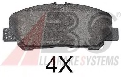0446528520,TOYOT 04465-28520 Brake Pad Set, disc brake for TOYOT