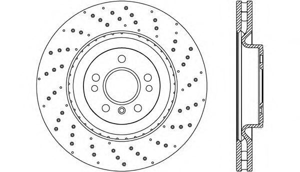 1664211012,MERCE 1664211012 Brake Disc for MERCE