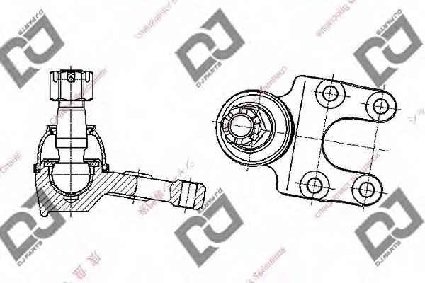 401607F000,NISSA 40160-7F000 Ball Joint for NISSA