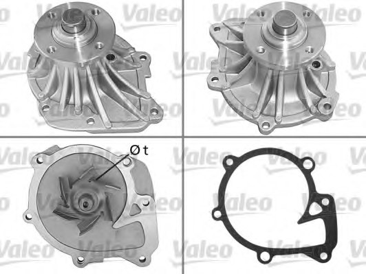 1610069356,TOYOT 16100-69356 Water Pump for TOYOT