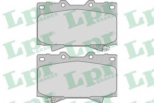 0446560160,TOYOT 04465-60160 Brake Pad Set, disc brake for TOYOT