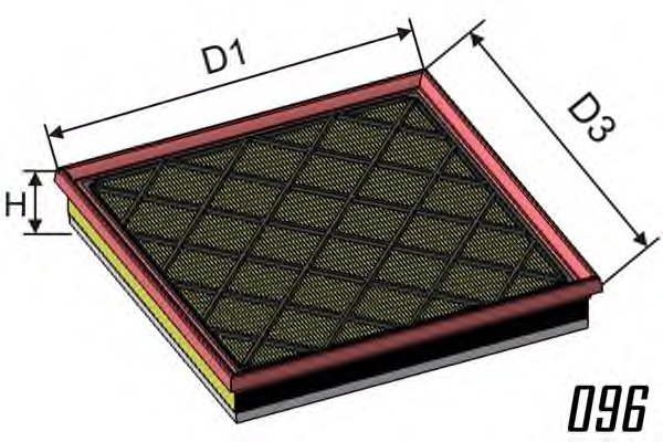 13272719,GM 13272719 Air Filter for GM