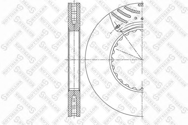 85103803,VOLVO 85103803 Brake Disc for VOLVO