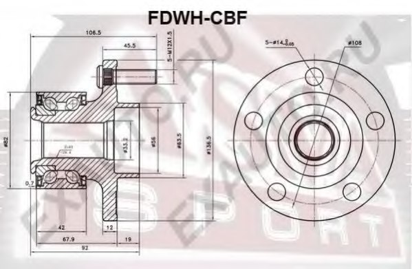 1496721,FORD 1496721 Wheel Bearing Kit for FORD