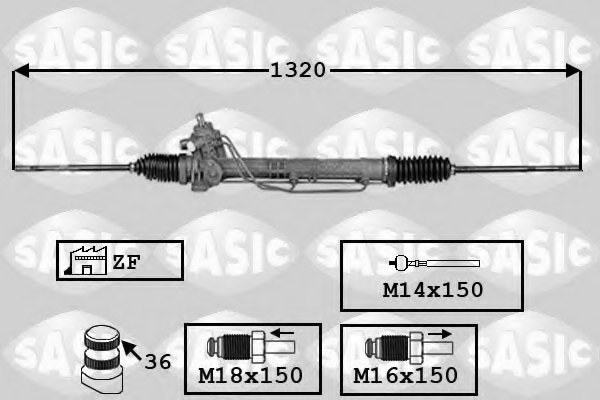 191422061MX,VW 191 422 061 MX Steering Gear for VW