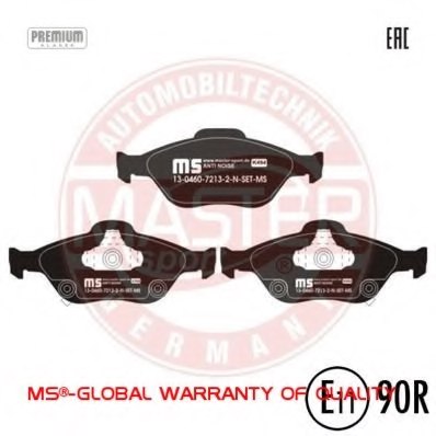 044650D050,TOYOT 04465-0D050 Brake Pad Set, disc brake for TOYOT