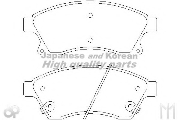 13301207,VAUXH 13301207 Brake Pad Set, disc brake for VAUXH