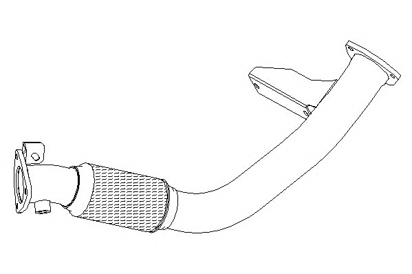 4F0254300R,VAG 4F0254300R Exhaust Pipe for VAG