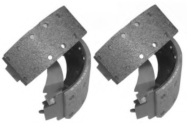 1906196,IVECO 1906196 Brake Lining Kit, drum brake for IVECO