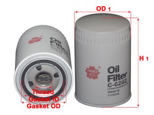 11700375,VOLVO 11700375 Oil Filter for VOLVO
