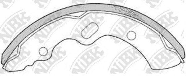 MC889515,MITSUBISHI MC889515 Brake Shoe Set for MITSUBISHI