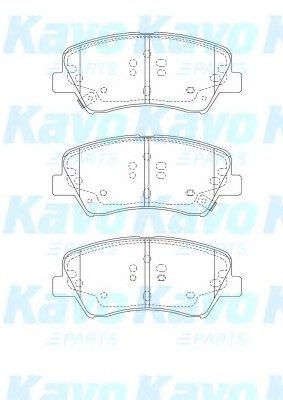 581010WA10,HYUNDAI 58101-0WA10 Brake Pad Set, disc brake for HYUNDAI