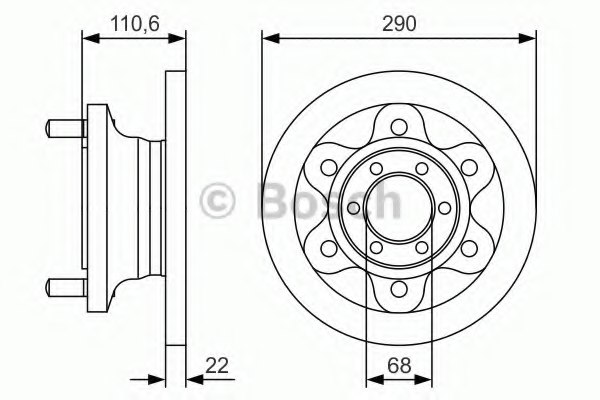 42470842,IVECO 42470842 Brake Disc for IVECO